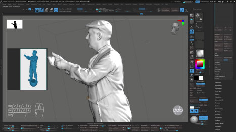 3d / character print / retrieving models