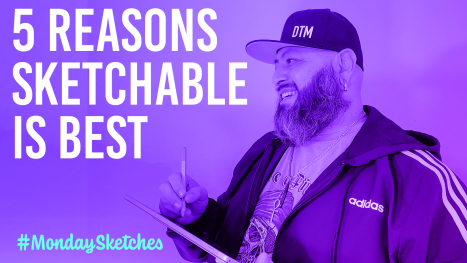 Photoshop - #MONDAYSKETCHES w 2D Illustrator @DeltaTangoMike - 5 ...