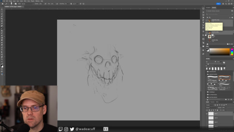 Photoshop - Livestreaming with Wade Acuff :: Behance