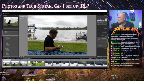 Photoshop - Photos and Tech Stream, Can I set up IRL? | Gavins Birthday ...