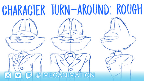 Photoshop - Creating our own Cartoon Character - Turn-Around!