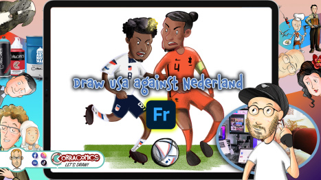 Fresco - Let's draw qatar world cup team that pass the turn!