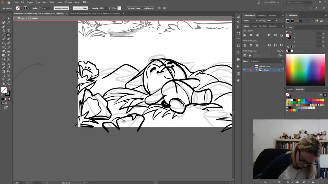 Comic Illustration with Adobe Illustrator