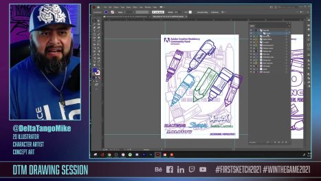 100 Pencils Project, Poster Making Session w Adobe Illustrator :: Behance