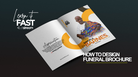 Photoshop - LEARN HOW TO DESIGN SIMPLE FUNERAL BROCHURE 2022 :: Behance