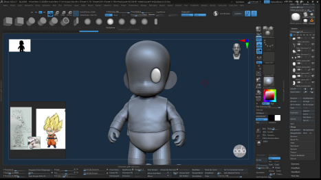 GOKU CHIBI V1 / PRINT COMMISION