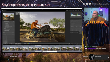 Photoshop - Self portraits with public art | 📷 Photography Stream! :: Behance