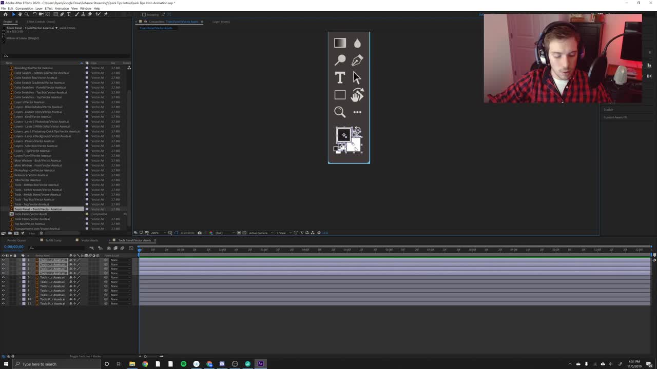 Photoshop - Making A Segment Intro Pt 2. with Ryan Selvy