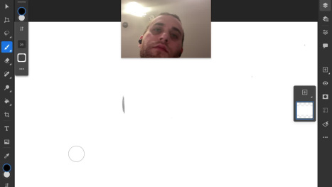 Livestreaming with Gary Makinson from Photoshop