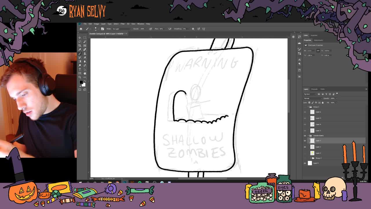Photoshop - Greeting Card Illustration with Ryan Selvy