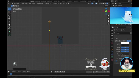 Designing 3D assets/avatars with Blender