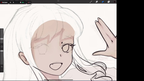 Let's draw an anime style illustration in Procreate