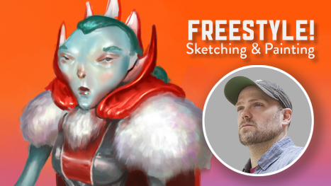 Photoshop - Sketching and painting with Wade Acuff
