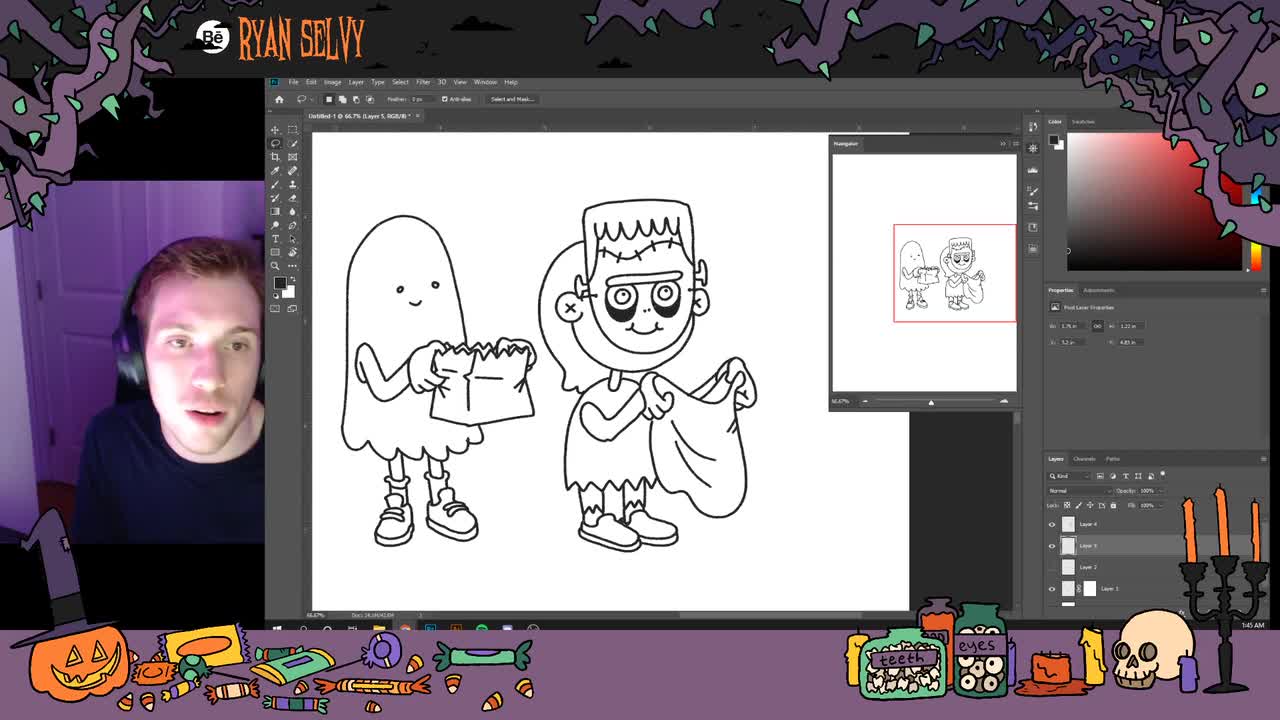 Photoshop - Illustrating A Newsletter with Ryan Selvy