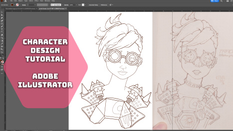 Illustrator - Character Design in Adobe Illustrator
