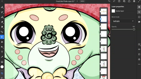 Fresco - Adding Patterns and Base Colors on Adobe Fresco
