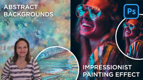 Create Impressionist Style Digital Painting Effect with Free Photoshop ...