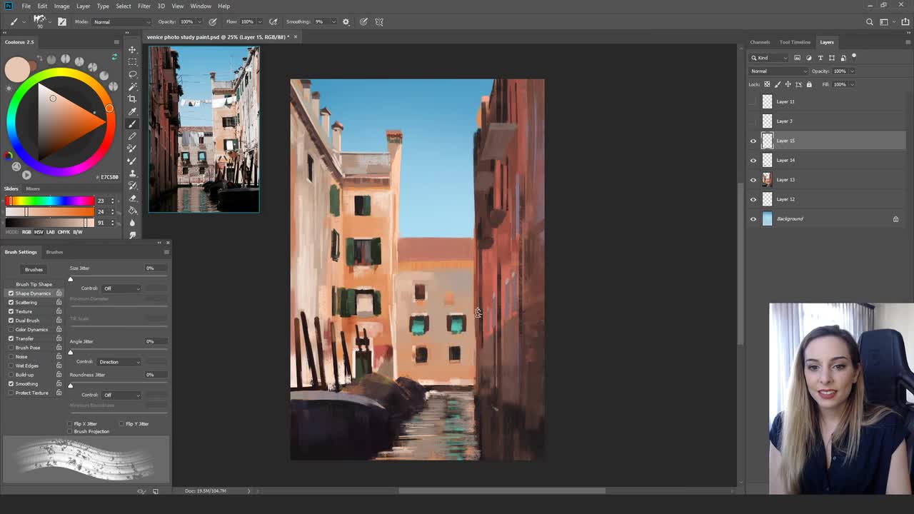 Photoshop - Digital Painting Photo Studies with Maddy Bellwoar