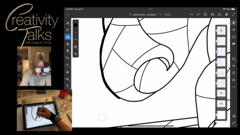Fresco - Livestreaming with Erin Hueston from Fresco :: Behance