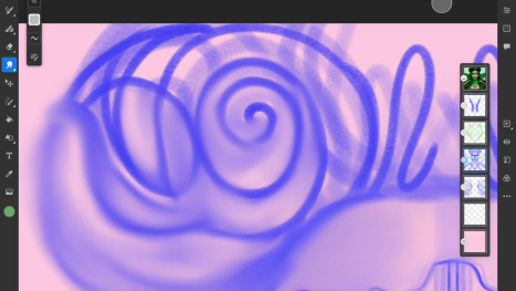 Fresco - from sketch to complete ai green goddess in FRESCO!