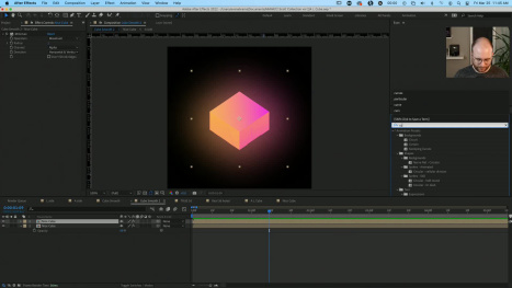 Faux Isometric Logo Animation
