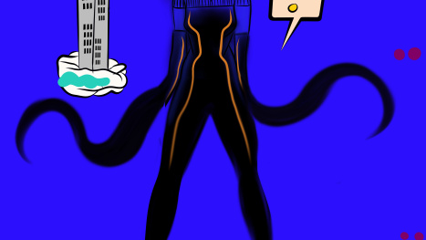 Fresco - freestyle character eon flux inspired