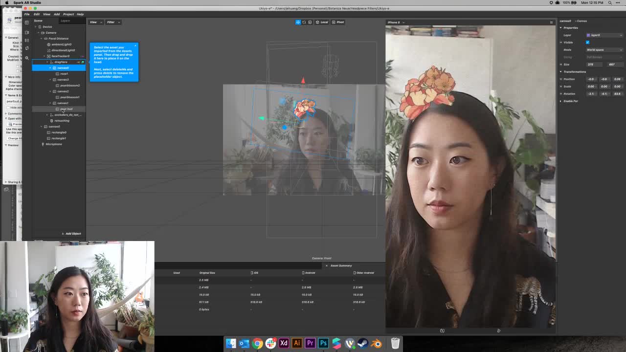 Photoshop - Photoshop with Me: Creating AR Filters from Ukiyo-e Art :: Behance