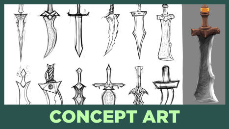 Photoshop - 2D Weapon Concept Art with 2SL :: Behance