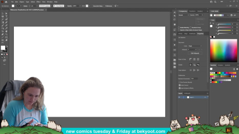 Illustrator - On Thursdays, We Draw Comics - A Time For Art :: Behance
