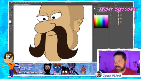 Illustrator - Friday Night Cartoon Fun!