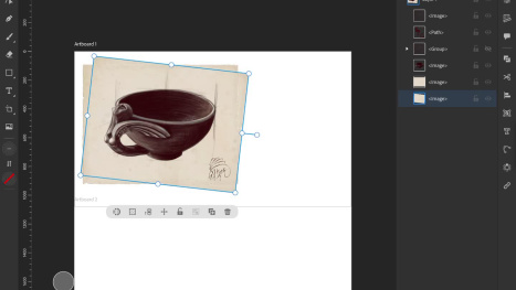 Livestreaming with Serob Mamunts from Illustrator on iPad