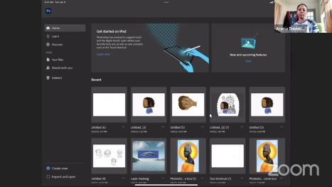 Livestreaming with Araina Asher