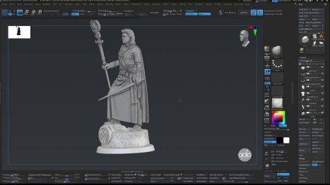 gale baldur's gate /comision print /WIP :: Behance