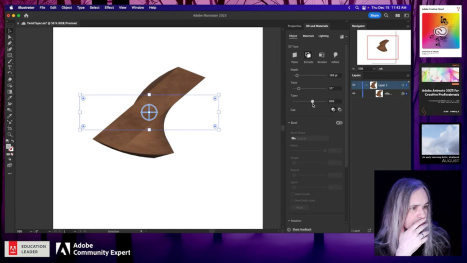 Illustrator - Twist and Taper in Adobe Illustrator