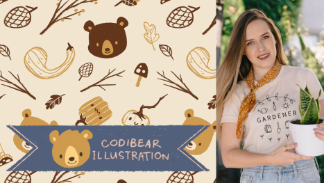 Photoshop - Autumn Pattern Design Pt. 3 with CodiBear