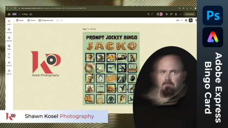 Photoshop - Adobe Express Bingo :: Behance