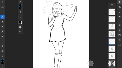 Autumn alive drawing