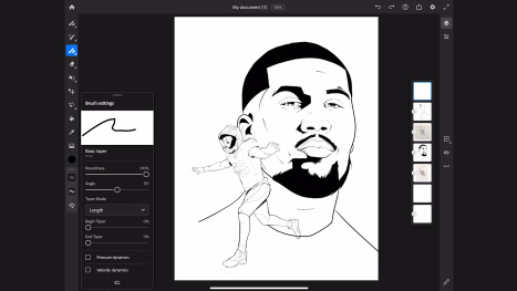 Fresco - Skillshare: Setting up your brushes in Fresco :: Behance