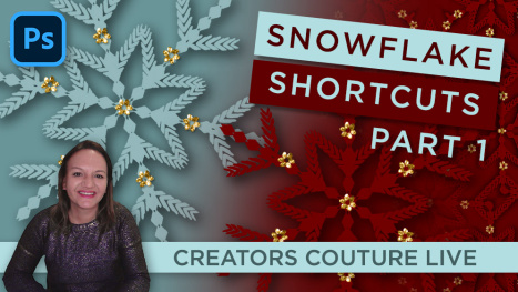 Part 1: Snowflake Art & Pattern Shortcuts with Photoshop Brush Symmetry ...
