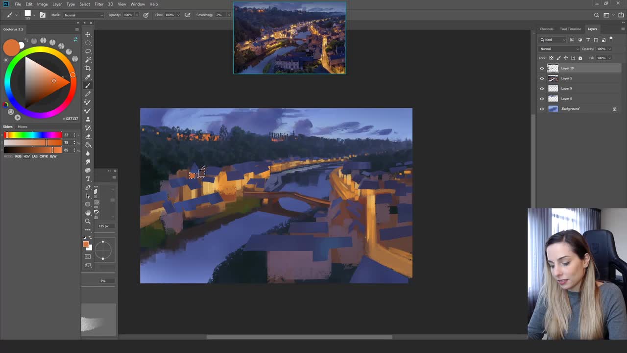 Photoshop - Digital Painting with Maddy Bellwoar