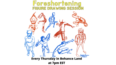 Figure Drawing Session - FORESHORTENING PRACTICE!