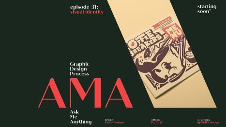 Design Process Live - AMA - 30s cartoon style visual identity - Coffee ...