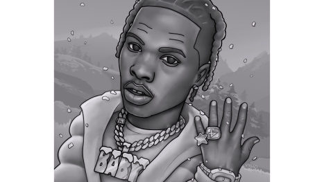 Fresco - Watch me draw lil baby in cartoon