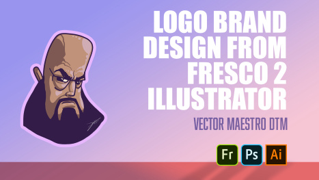 Fresco - Logo Brand Design from Fresco to Illustrator - 1 Hour Exercise ...