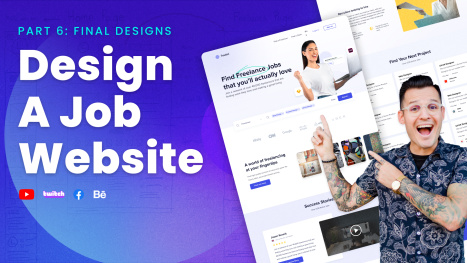 Design A Job Website | Part 6 Final Designs :: Behance