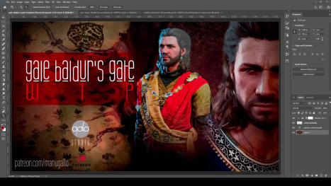 gale baldur's gate /comision print /WIP :: Behance