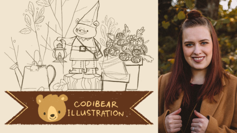 Photoshop - Drawtober (#beartober) Pt. 17 with CodiBear