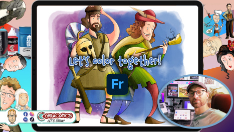 Fresco - Let's color together! :: Behance