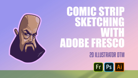 Fresco - How to start a Comic Strip on Adobe Fresco :: Behance